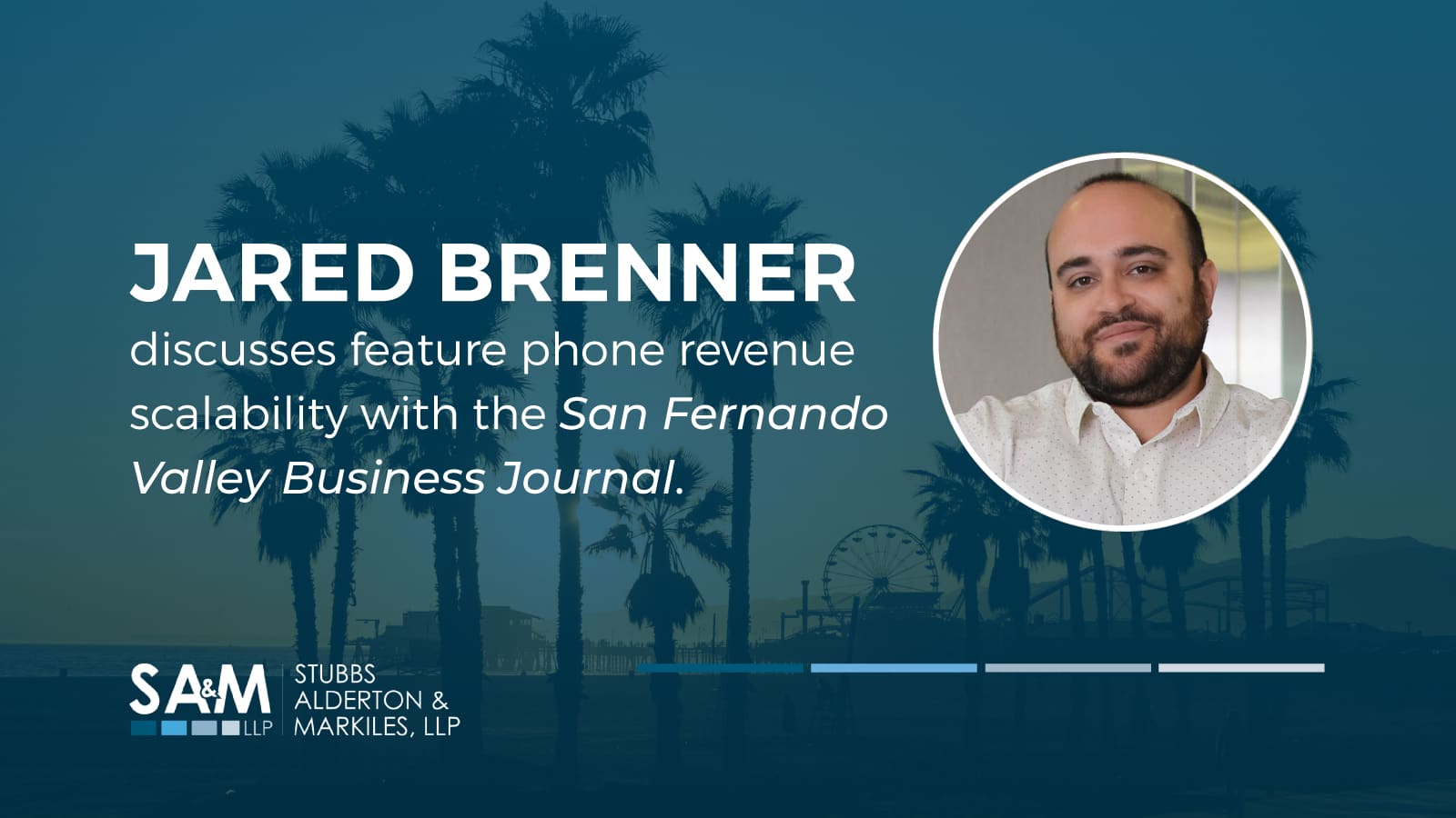 Jared Brenner Discusses Feature Phone Revenue Scalability with SFVBJ